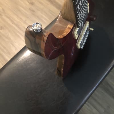 Kiesel CT6 2023 - Deep Wine Red spalted maple top | Reverb