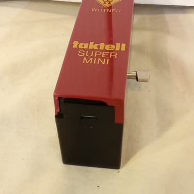Fully Serviced Vintage Wittner Super Mini Taktell 1980s Black | Reverb