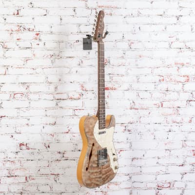 Warmoth Thinline Telecaster Semi-hollow Electric Guitar, | Reverb