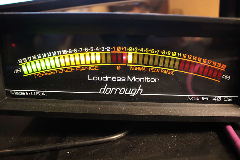 Dorrough Model 40-C2 Analog Loudness Meter | Reverb Canada