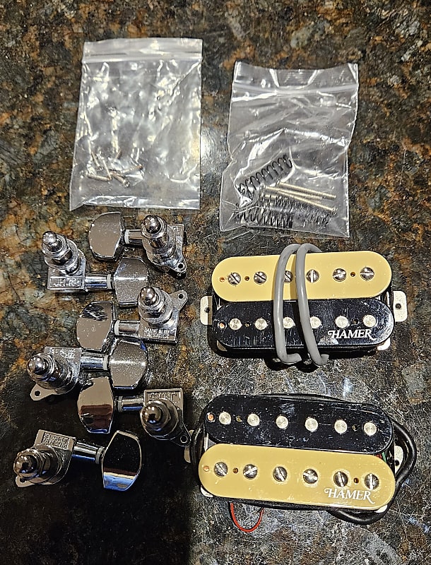 Hamer Humbucker Pickup Sets & 3x3 Tuners | Reverb