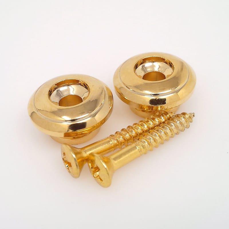 True Custom Shop® Gold Oversized 17mm Strap Buttons for | Reverb