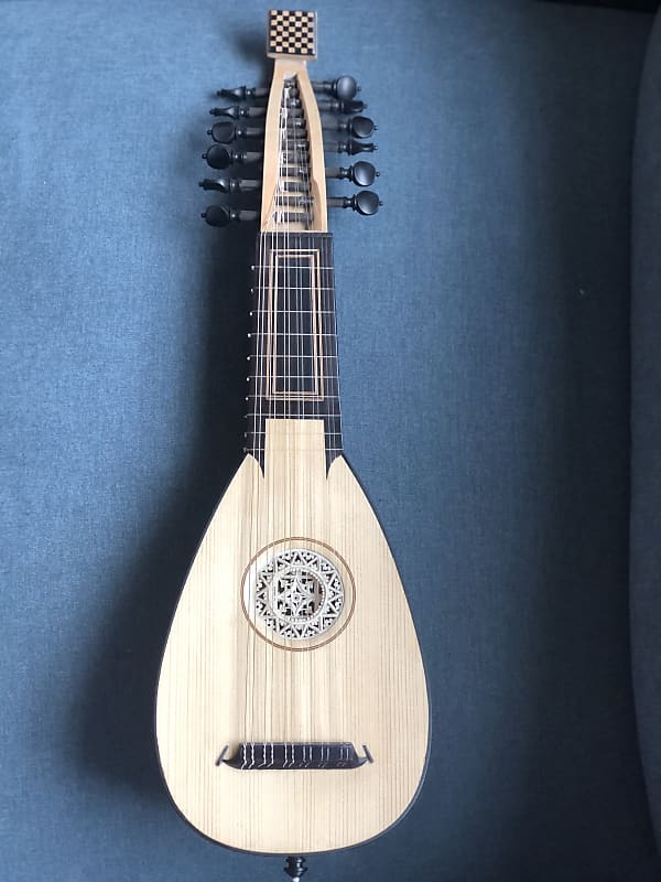 Mandolin Baroque 6-course 2021 Natural | Reverb