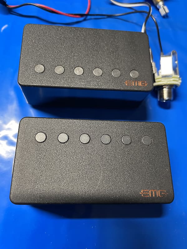 EMG 57/66 TW Pickups 2010-2022 Black | Reverb