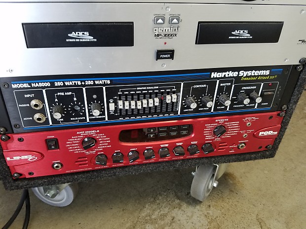 Hartke HA5000 Bass amp rack mount | Reverb