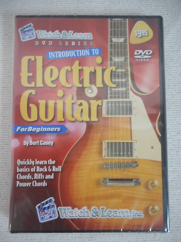 Watch & Learn Introduction to Electric Guitar DVD | Reverb