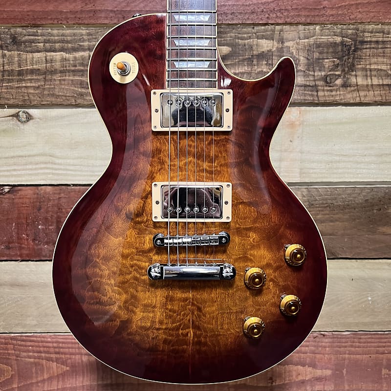 Tokai Love Rock LS75Q Brown Sunburst 1999 | Reverb Canada