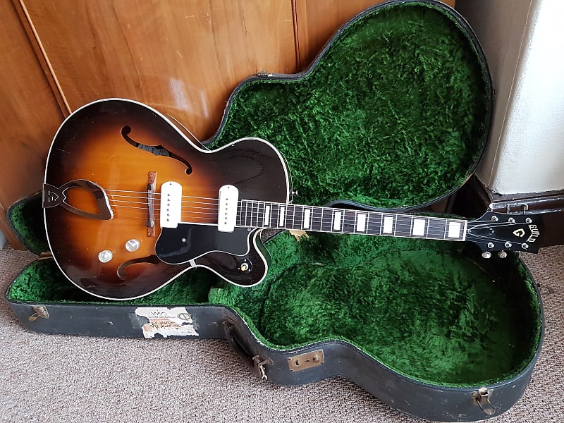 Vintage Guild X-175 1956 Sunburst + Original Case **Franz | Reverb