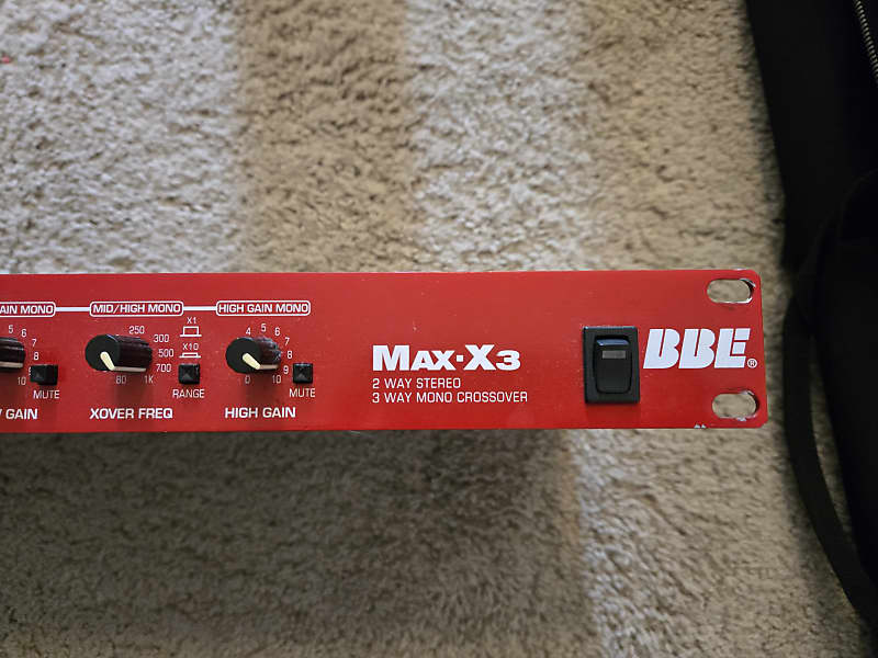 BBE Max X3 - Red | Reverb