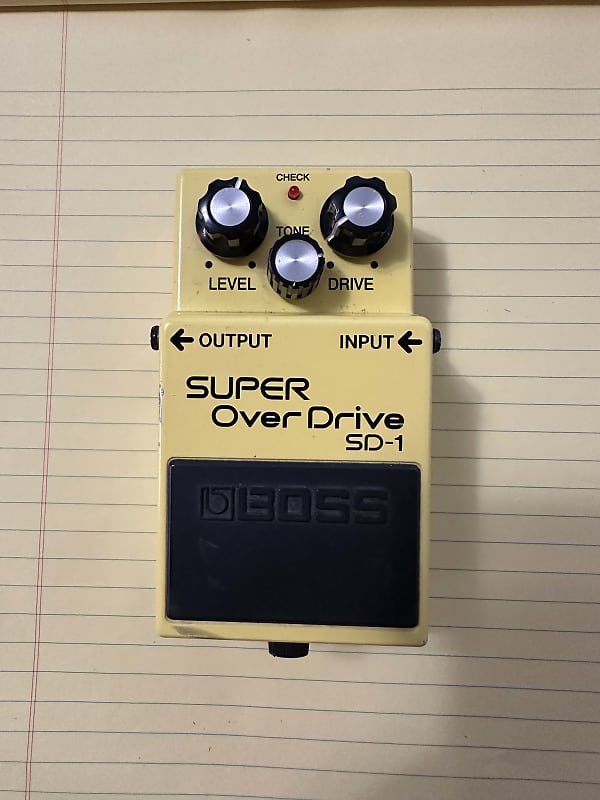 Boss Super Overdrive SD-1 | Reverb