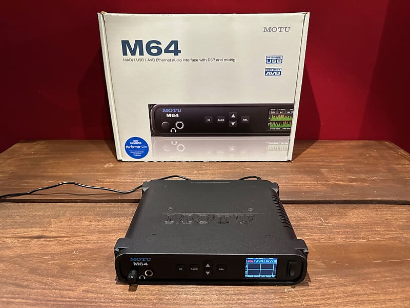 MOTU M64 AVB / MADI / USB interface / digital mixer | Reverb