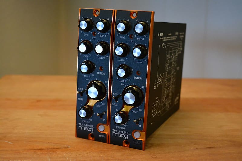 Moog The Ladder Filter – API 500 series // stereo PAIR | Reverb