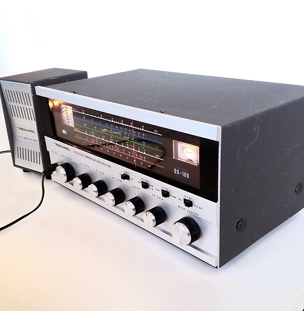 Realistic DX-160 SP150 speaker Short Wave Radio Communication | Reverb