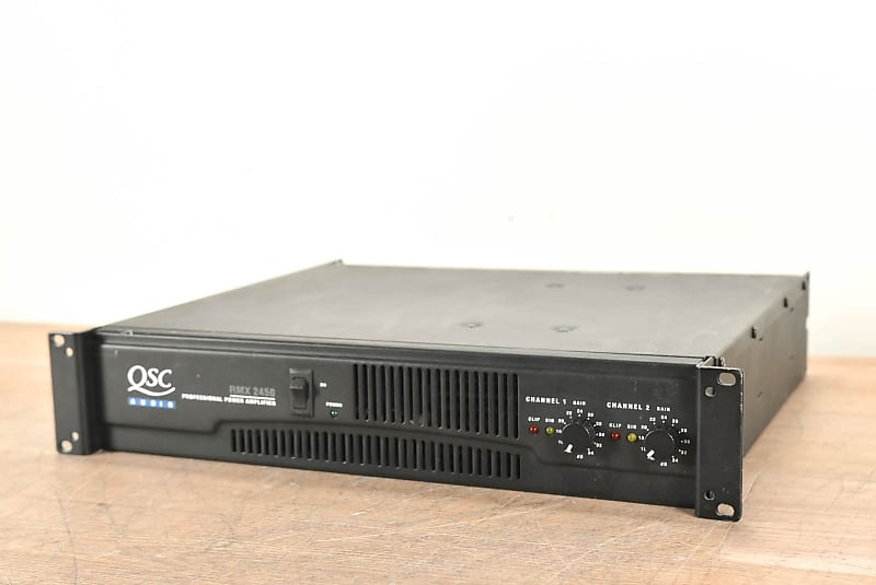QSC RMX2450 2-Channel Power Amplifier CG007AG | Reverb Australia