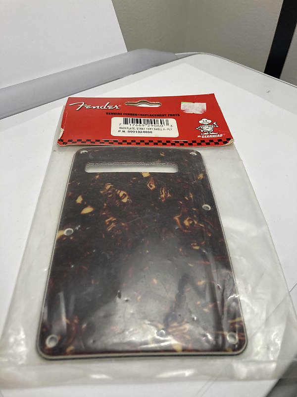FENDER GENUINE PARTS BACK PLATE FOR STRATOCASTER TORT 4 PLY | Reverb