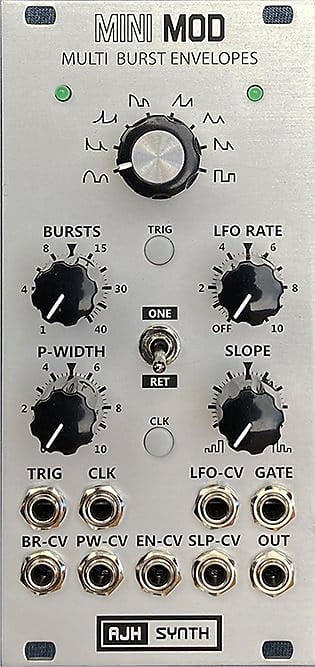AJH SYNTH MULTI BURST ENVELOPES SILVER : BRAND NEW : [DETROIT | Reverb