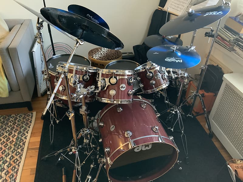 DW Santa Monica series 2020 Purpleheart Wood shells | Reverb