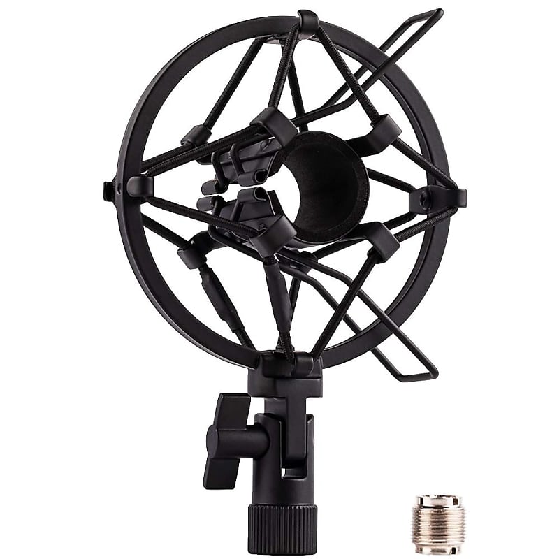 Microphone Shock Mount Holder Clip Mic Anti-Vibration For | Reverb