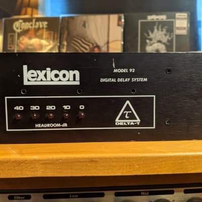 1977 Lexicon Model 92 Digital Delay System | Reverb