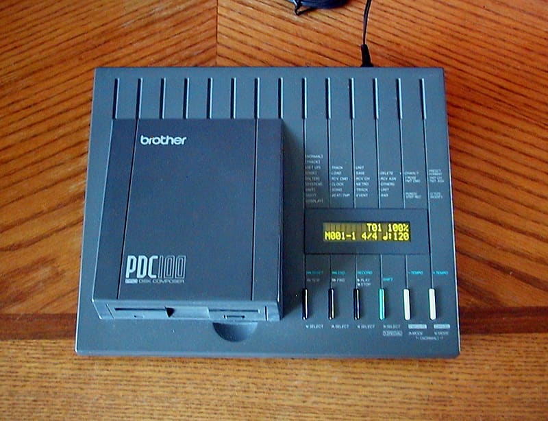 Brother PDC-100 Pro Disk Composer MIDI Sequencer With | Reverb