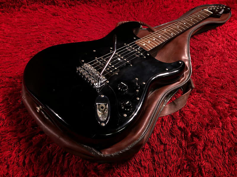 Tokai Custom edition Stratocaster Electric Guitar Black Soft | Reverb