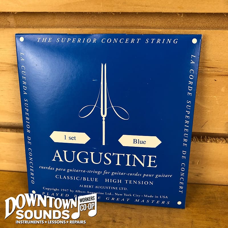 Augustine Blue Label Classical, High Tension String Set | Reverb
