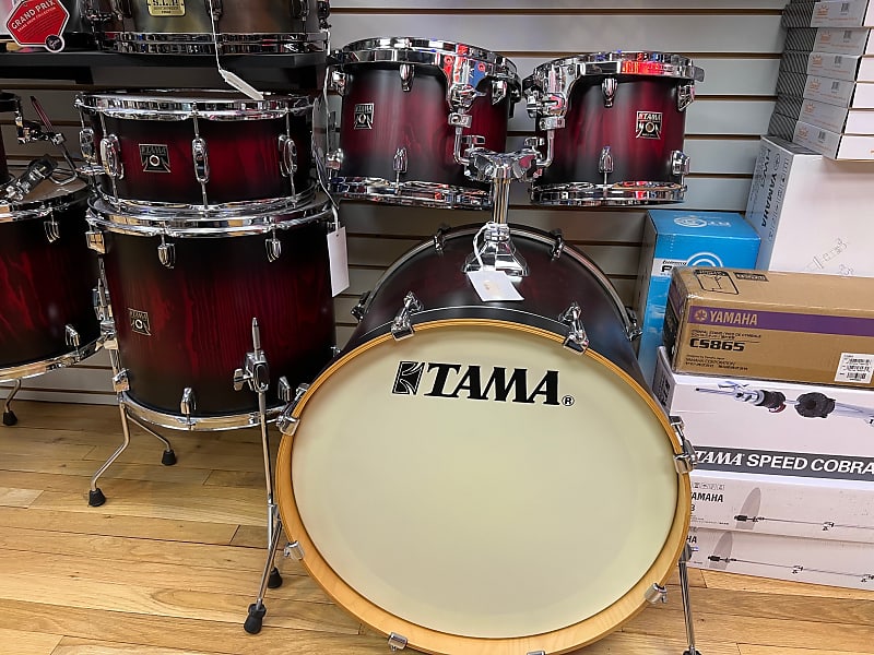 Tama Superstar Classic Custom 7 Piece Shell Kit - Garnet | Reverb