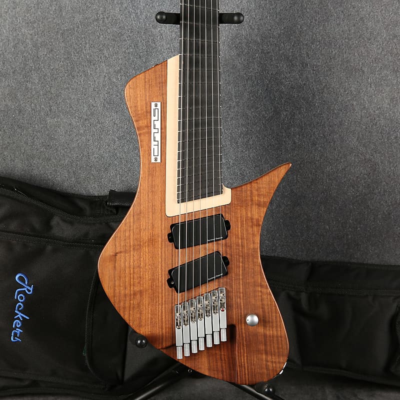 Claas Moby Dick 7 String Headless Guitar - Natural - 2nd | Reverb UK