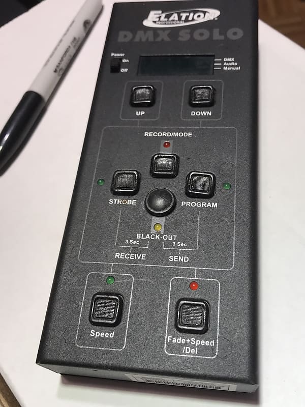 ELATION DMX SOLO recordable mini lighting controller | Reverb