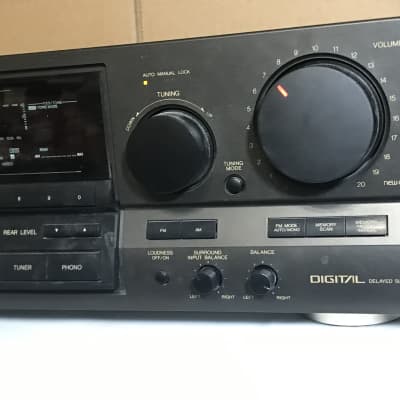 Technics SA-GX303 New Class A+ Stereo Receiver Black | Reverb