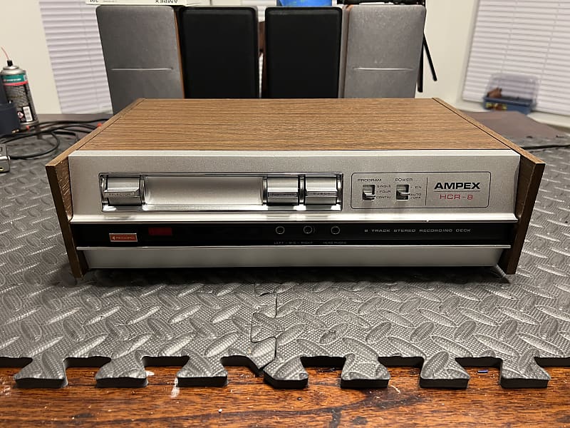 Ampex HCR-8 8 Track Cassette Player Deck very rare | Reverb
