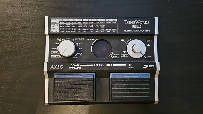 Tone Works Korg AX3G | Reverb