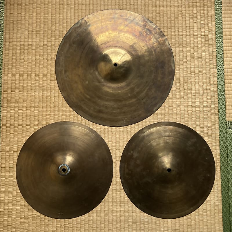 RARE ☆ 1960s Pearl Special Hi Hat Pair and Crash ☆ Cymbals | Reverb