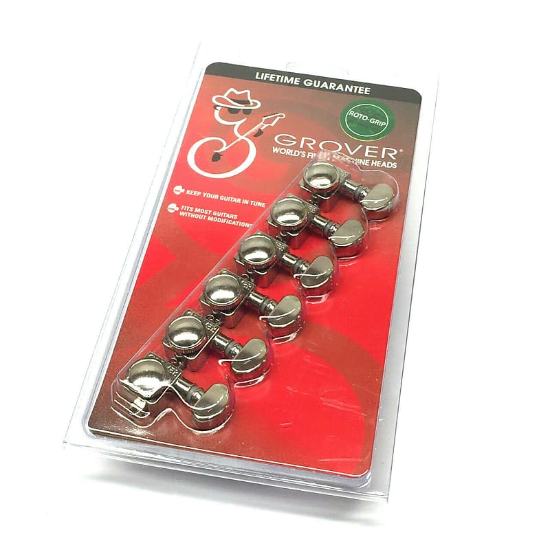 Grover Nickel Locking Mini Guitar Tuners for Vintage Fender® | Reverb