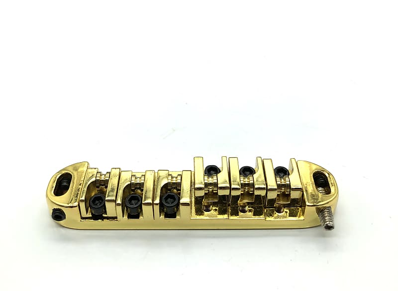 Dual Locking Roller Bridge Gold | Reverb