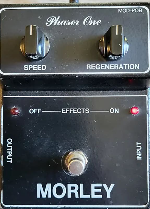 Morley Phaser One 1979 - Black | Reverb
