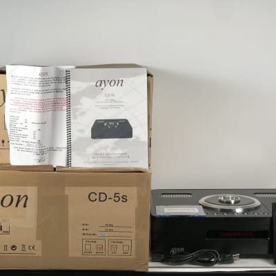 (New) Ayon CD-5s Top Loading Vacuum Tube Class-A CD-Player | Reverb