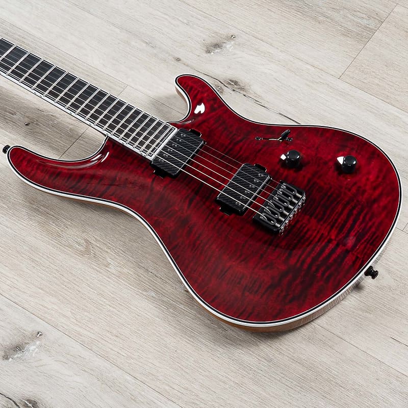 Mayones Regius Core 6 B26.5" Baritone Guitar, Ebony | Reverb