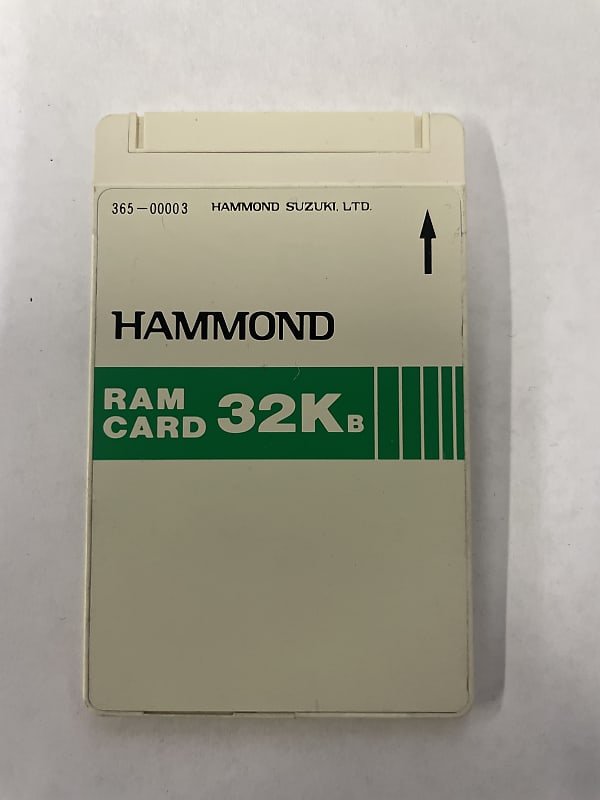 Hammond 32KB Ram Card | Reverb