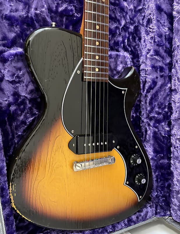 Novo Guitars Solus M1 - TV Yellow Burst | Reverb