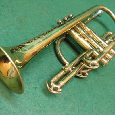 Conn 36A Concert Grand Cornet 1948 - Lacquered Brass | Reverb