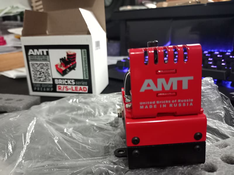 AMT Electronics Bricks R/S LEAD (Mesa/Soldano) tube preamp | Reverb