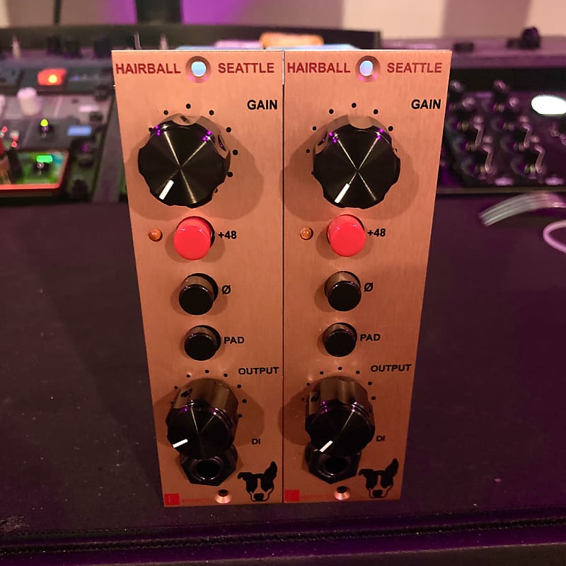 Hairball Audio Elements Copper Microphone Preamp (Stepped | Reverb