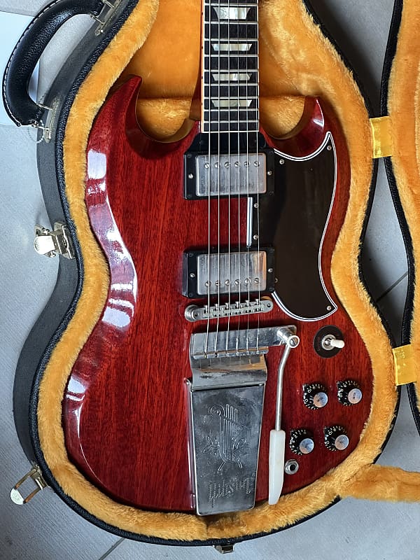 Gibson SG 1964 Standard Reissue W/ Maestro Vibrola #010282 SG | Reverb