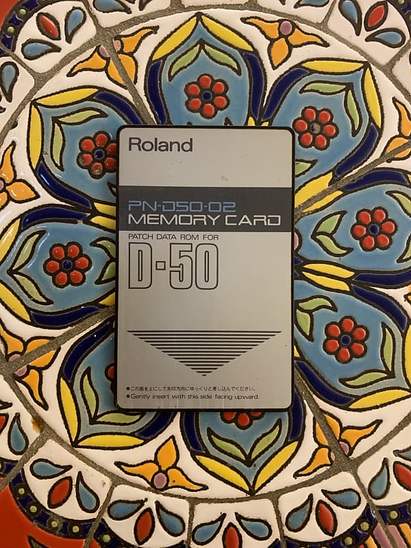 Roland D-50 Data Card | Reverb