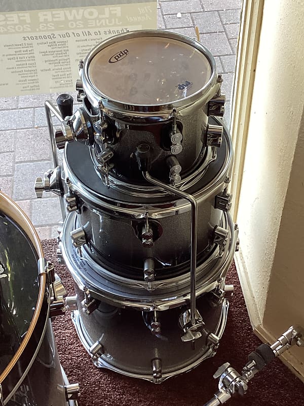 DW Concept Shell 2010s - Silver to Black | Reverb