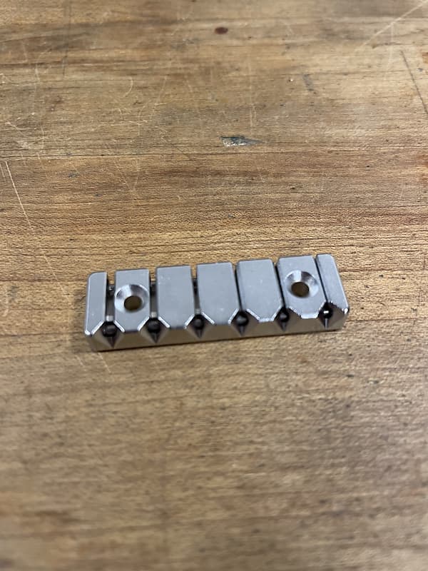 Rare Nickel Wilkinson USA Made Roller Nut Fits Fender Jeff | Reverb