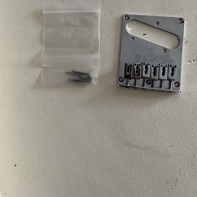 Squier Telecaster string through bridge | Reverb