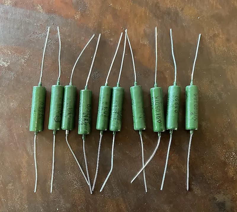 K42Y-2 .047uf @ 160v Russian Capacitors (Caps) New Old Stock | Reverb