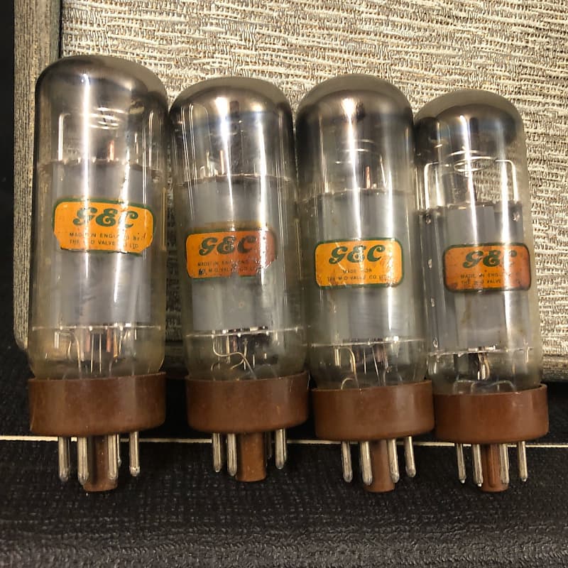 Vintage 1970s GEC KT77 Matched Quad 4x Set Original & | Reverb Canada